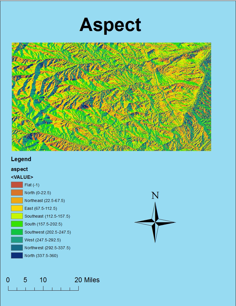 Geography 7(Introduction to Geographic Information Sytems): DEM