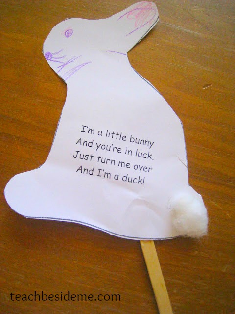 Ducks or Rabbits? and Some Easter Science! - Teach Beside Me