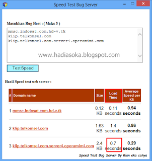 Tool Untuk Test Qualitas Bug Host (speed test bug server) - Programing ...