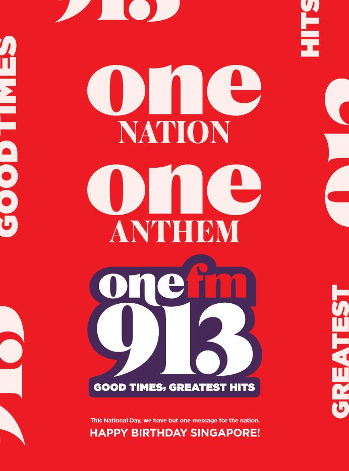 ONE FM 91.3 Rebrand: Perm It Up - Branding Singapore