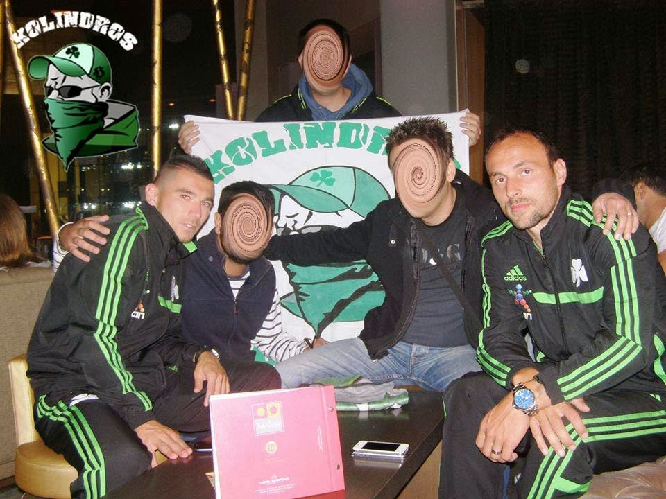 KOLINDROS GATE 13: ΥΠΟΔΟΧΗ ΤΗΣ ΟΜΑΔΑΣ ΠΡΙΝ ΤΟ ΜΑΤΣ ΜΕ ΤΟ μπαοκ ΣΤΗ ...