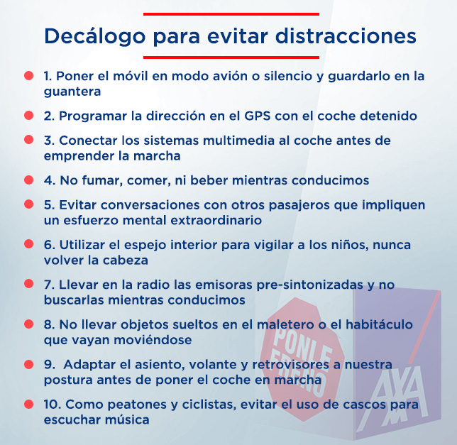 Policía Local Enguera: Decálogo para evitar las distracciones al volante Policía Local Enguera: Decálogo para evitar las distracciones al volante
