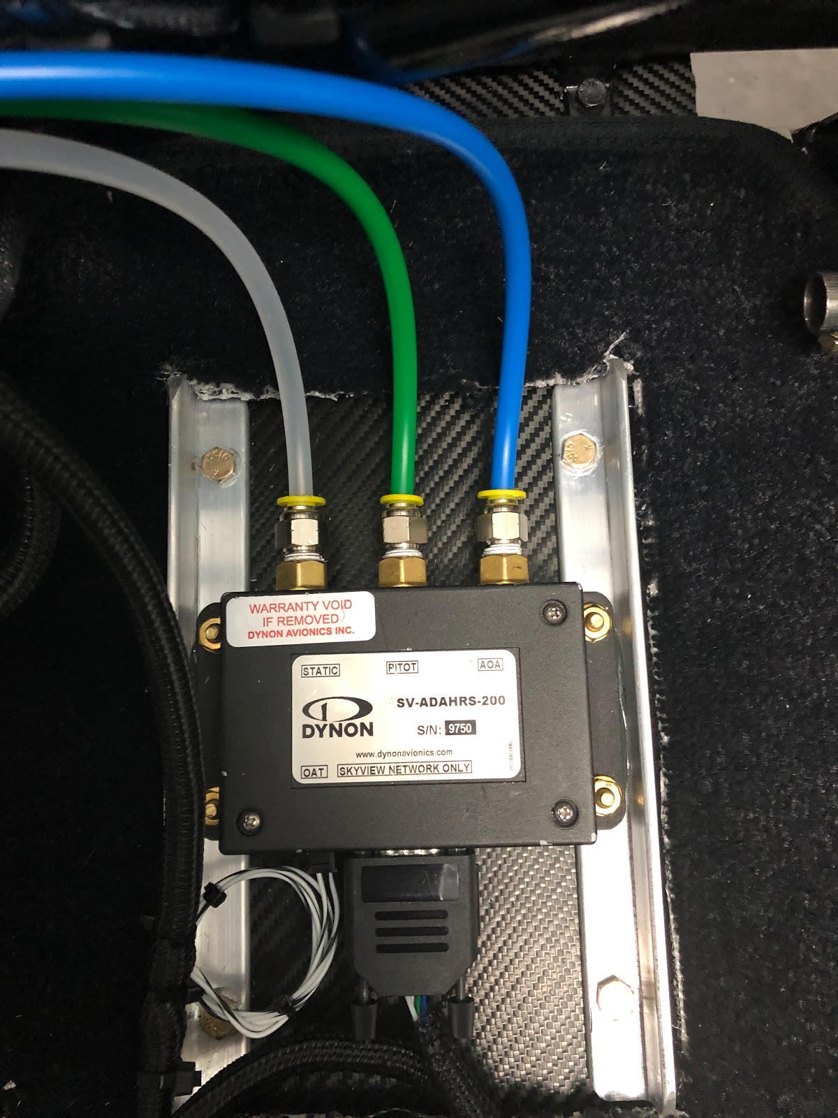 N6408C Bearhawk 4 Place Builders Log: Static Ports and Lines