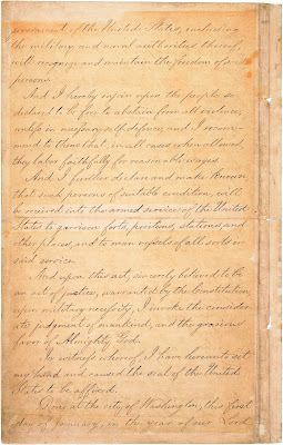 Emancipation Proclamation