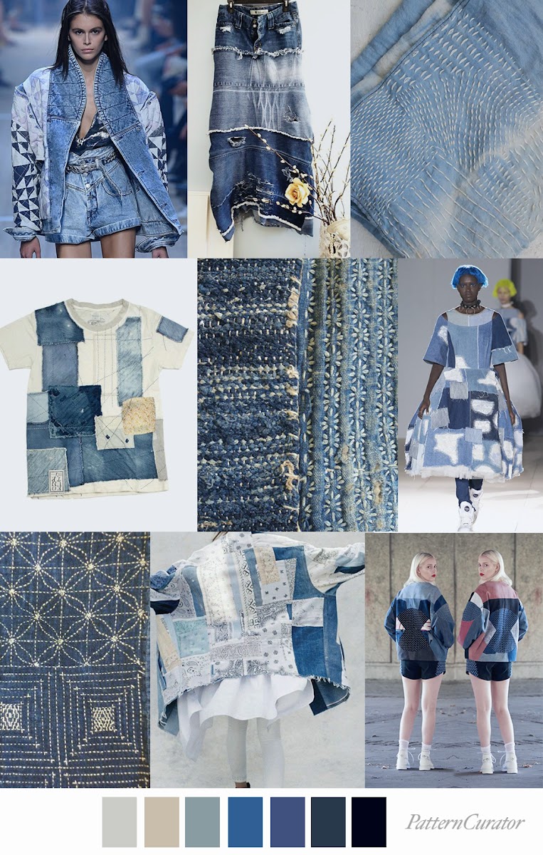 FASHION VIGNETTE: TREND | PATTERN CURATOR - IN STITCHES . SS 2020
