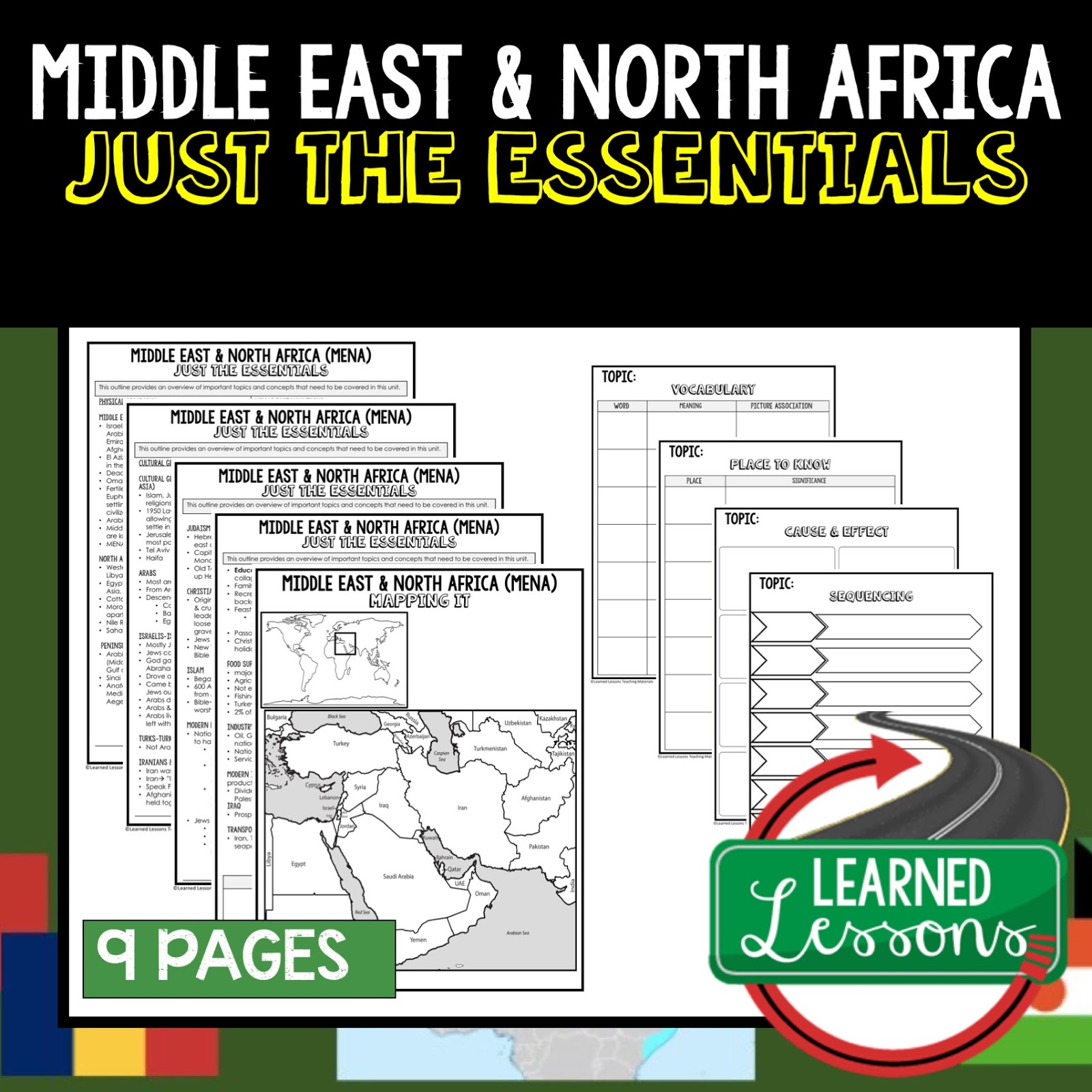 World Geography Bullet Notes for Secondary Students - Learned Lessons ...
