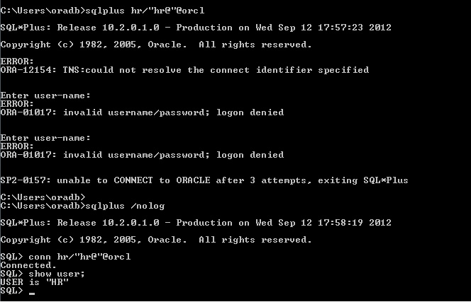 Oracle DBA Administration How To Login To Sqlplus With Username Which oracle-dba-administration-how-to-login-to-sqlplus-with-username-which