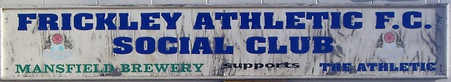 The Wycombe Wanderer: Frickley Athletic - Westfield Lane Stadium