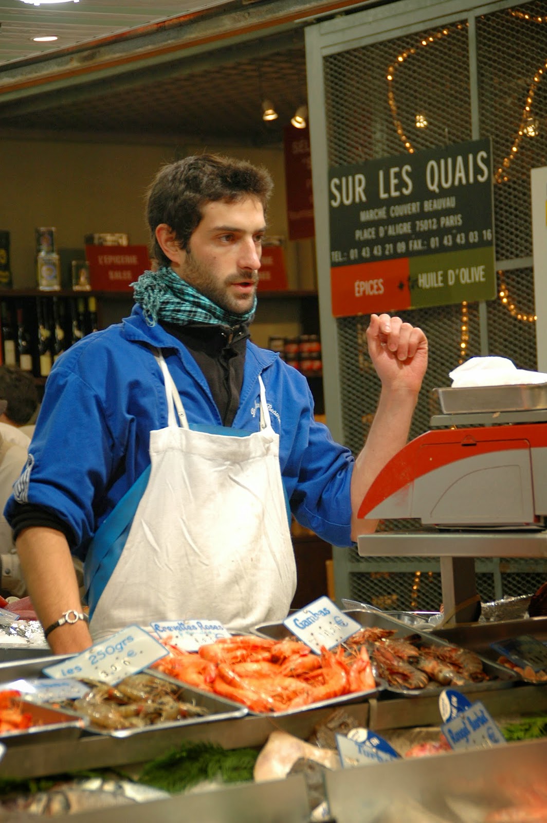 Paris and Beyond: Le Poissonnier - Theme Day: "Worker"