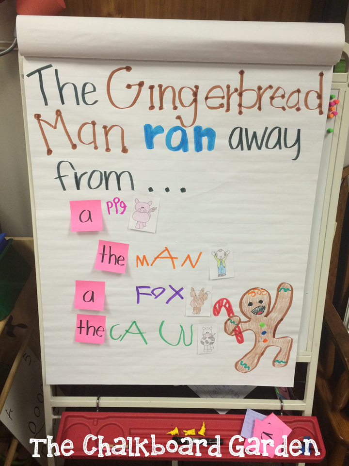 The Chalkboard Garden: Gearing Up for Gingerbread (& a Freebie)