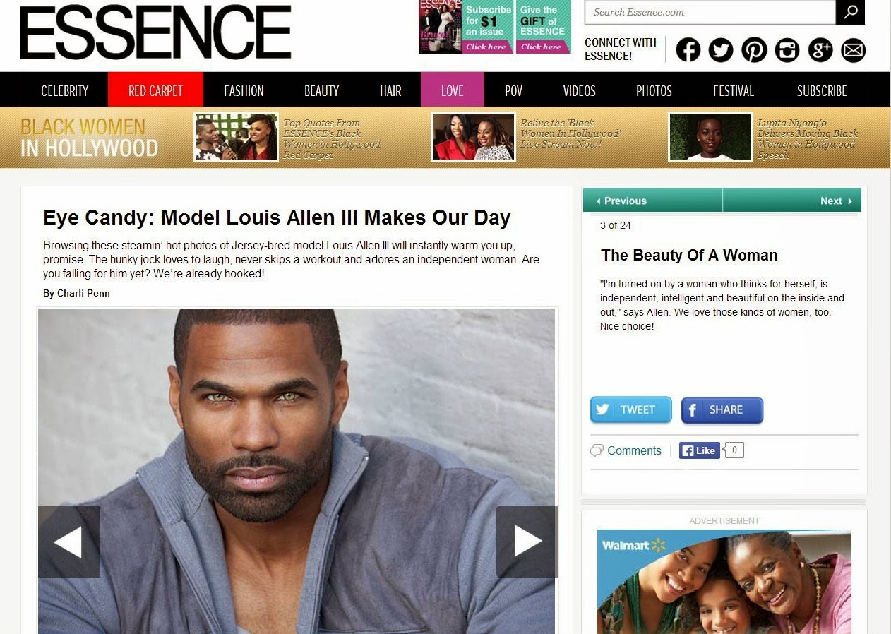 i am CAM Jr!: Model Man: LOUIS ALLEN III