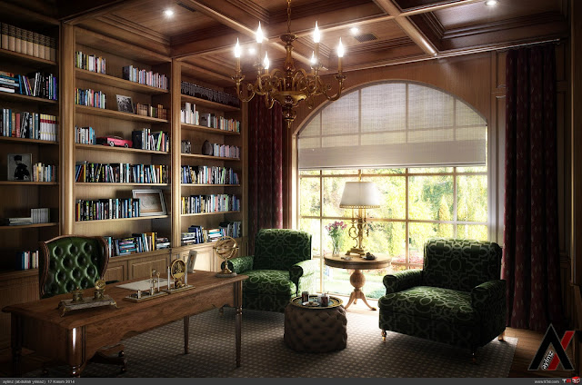 10 Of The Most Elegant Study Room İdeas - Lady's Houses