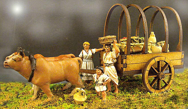 Land of the Lead: 28mm ROMAN SUPPLY CARTS