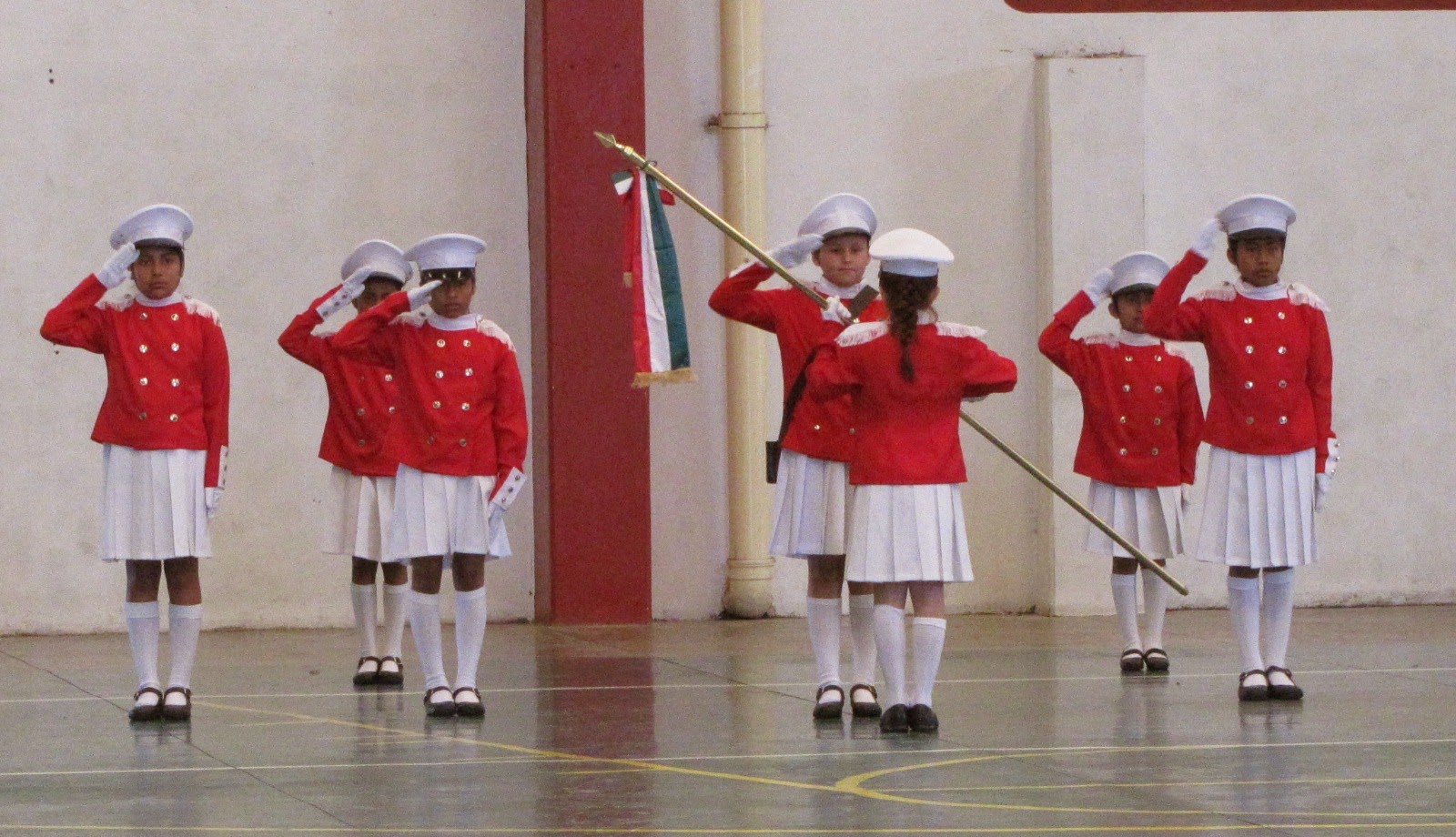 Educación BC: ALUMNOS PARTICIPAN EN LA OCTAVA DEMOSTRACIÓN DE ESCOLTAS