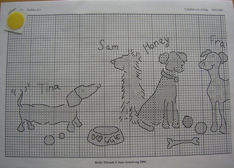 PUNTO EN CRUZ : BOTHY THREADS ROW OF ...