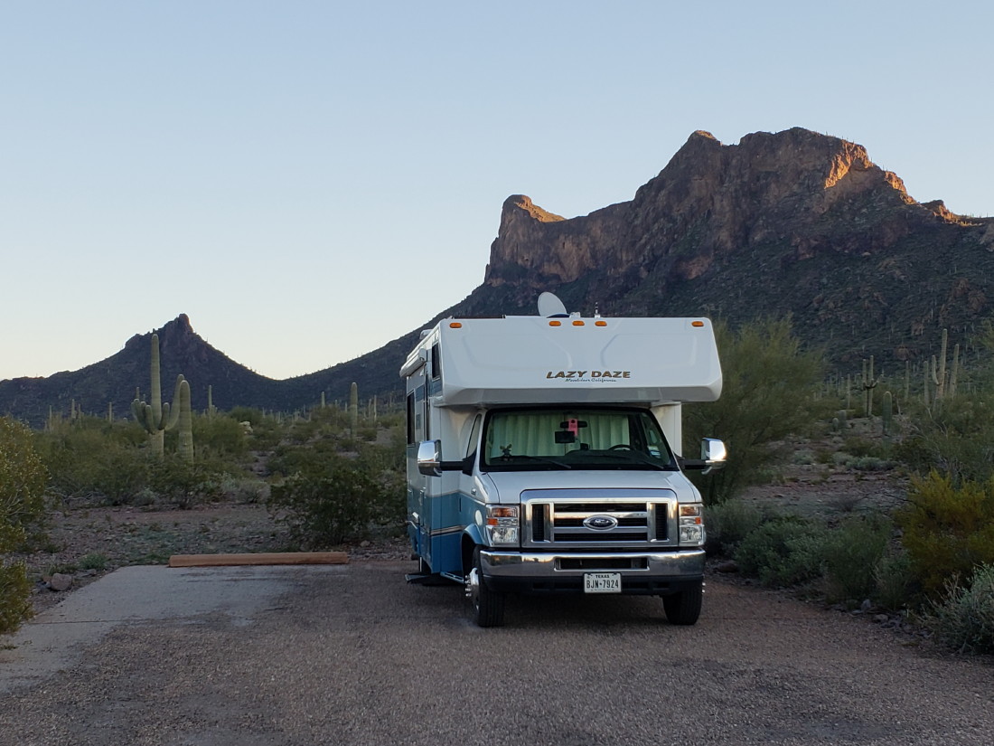 J and B and Lady Blue: Picacho Peak State Park, Arizona; Lazy Daze ...