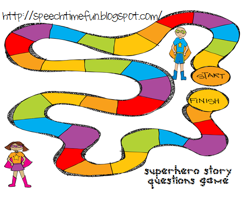 Superhero Story Recall & Comprehension - Speech Time Fun: Speech and ...