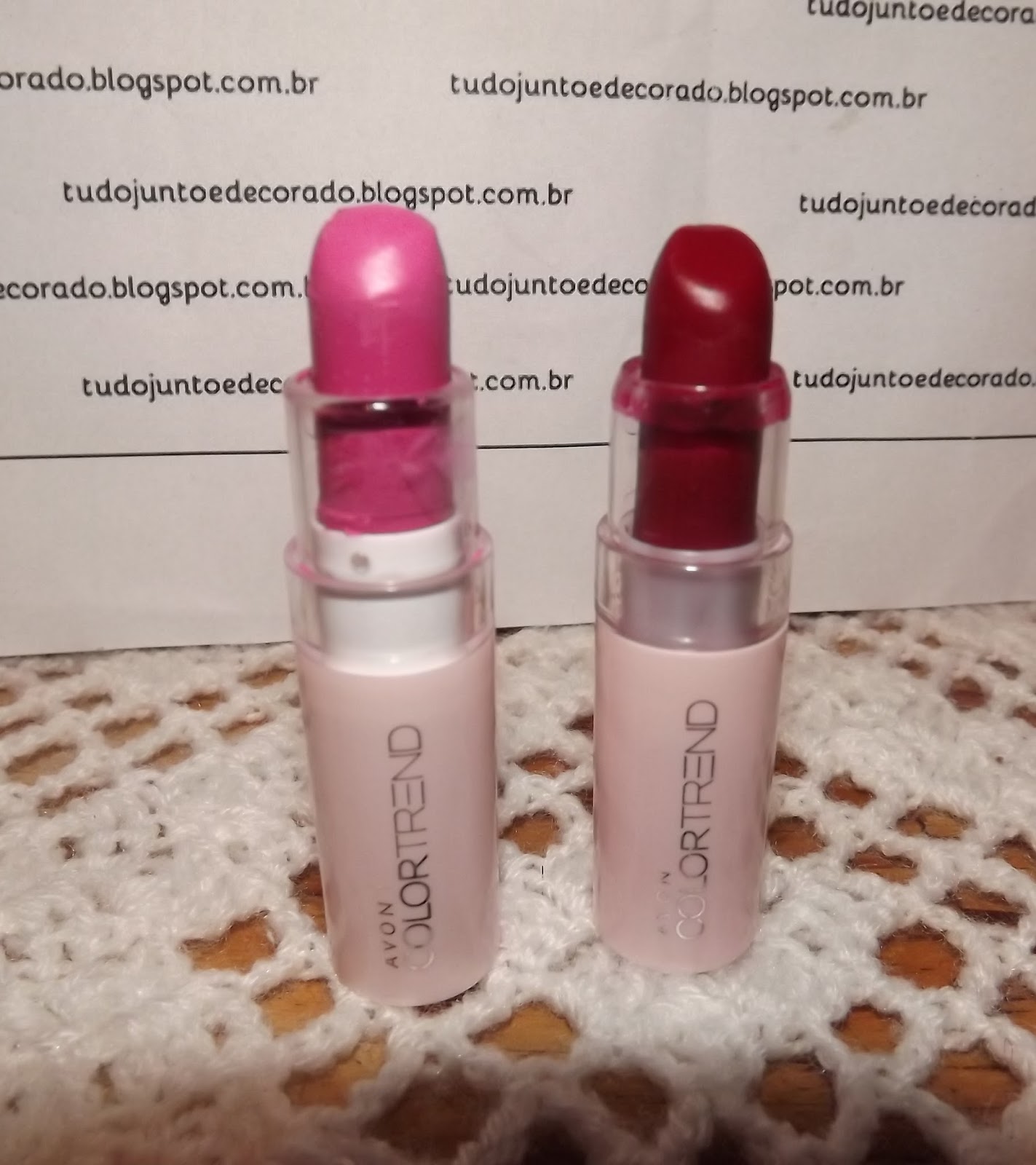 Beleza Feminina: Resenha,Batons Avon