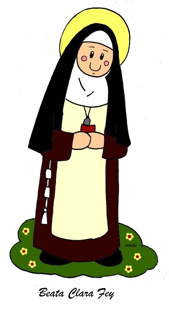 Mis ilustraciones: Beata Clara Fey