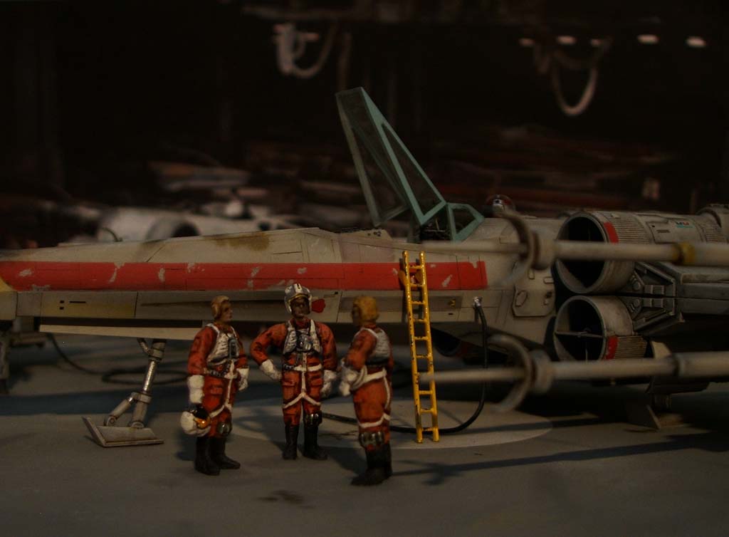 Land Sea Air & Space: STAR WARS Yavin rebel hangar