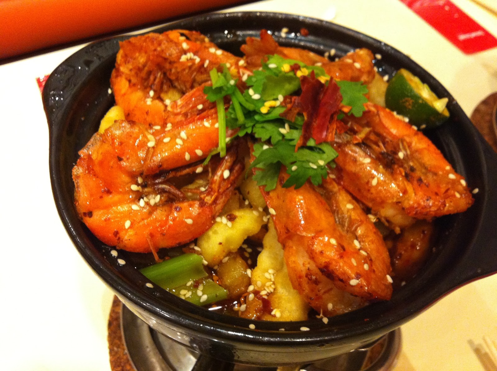 Street Food Warms Your Heart: Scandalously Spicy Shrimp - Chicken Hot ...