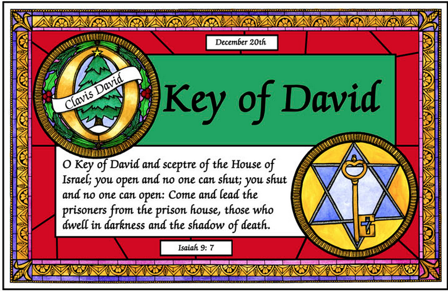 Immersed In Christ: “O Key of David”