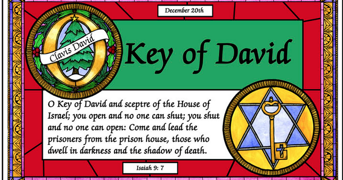 Immersed In Christ: “O Key of David”