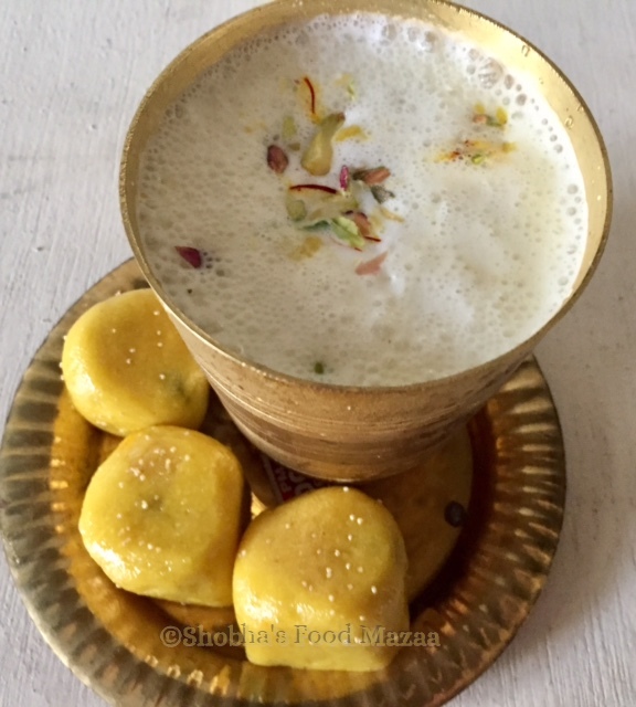 Shobha's Food Mazaa: AMRITSARI PEDEWALI LASSI / PUNJABI LASSI / SWEET LASSI