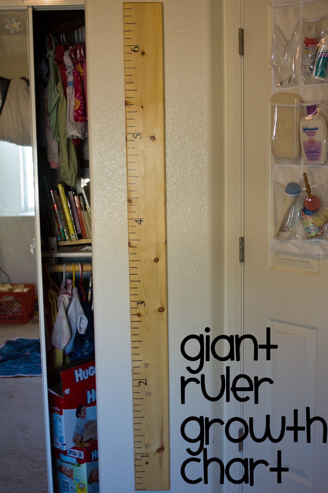 Caitlin's Creations: Giant Ruler Growth Chart