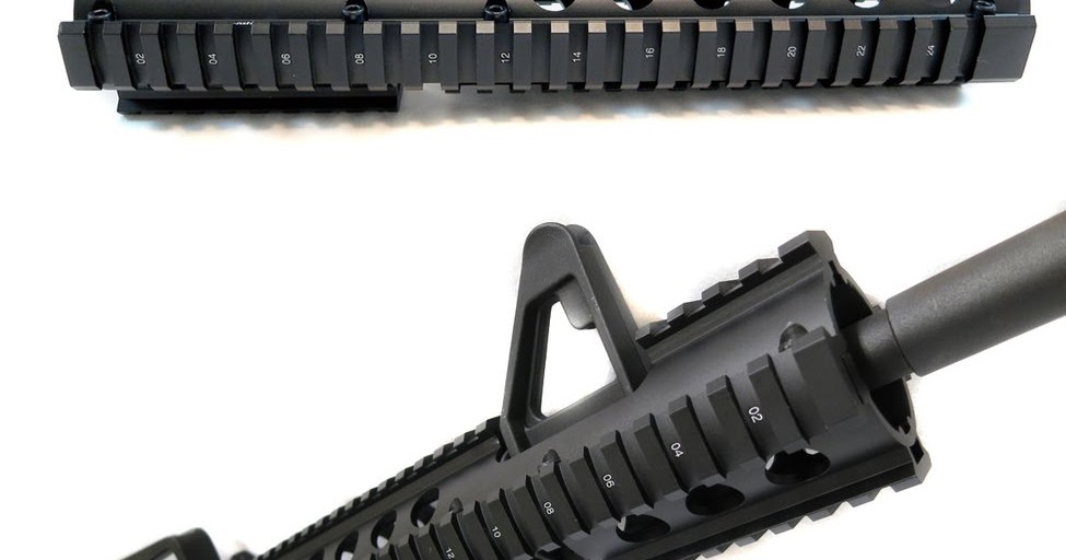 Rifle Talks: AR-15 Extended Quad Rail Handguard with FSP Cutout ...