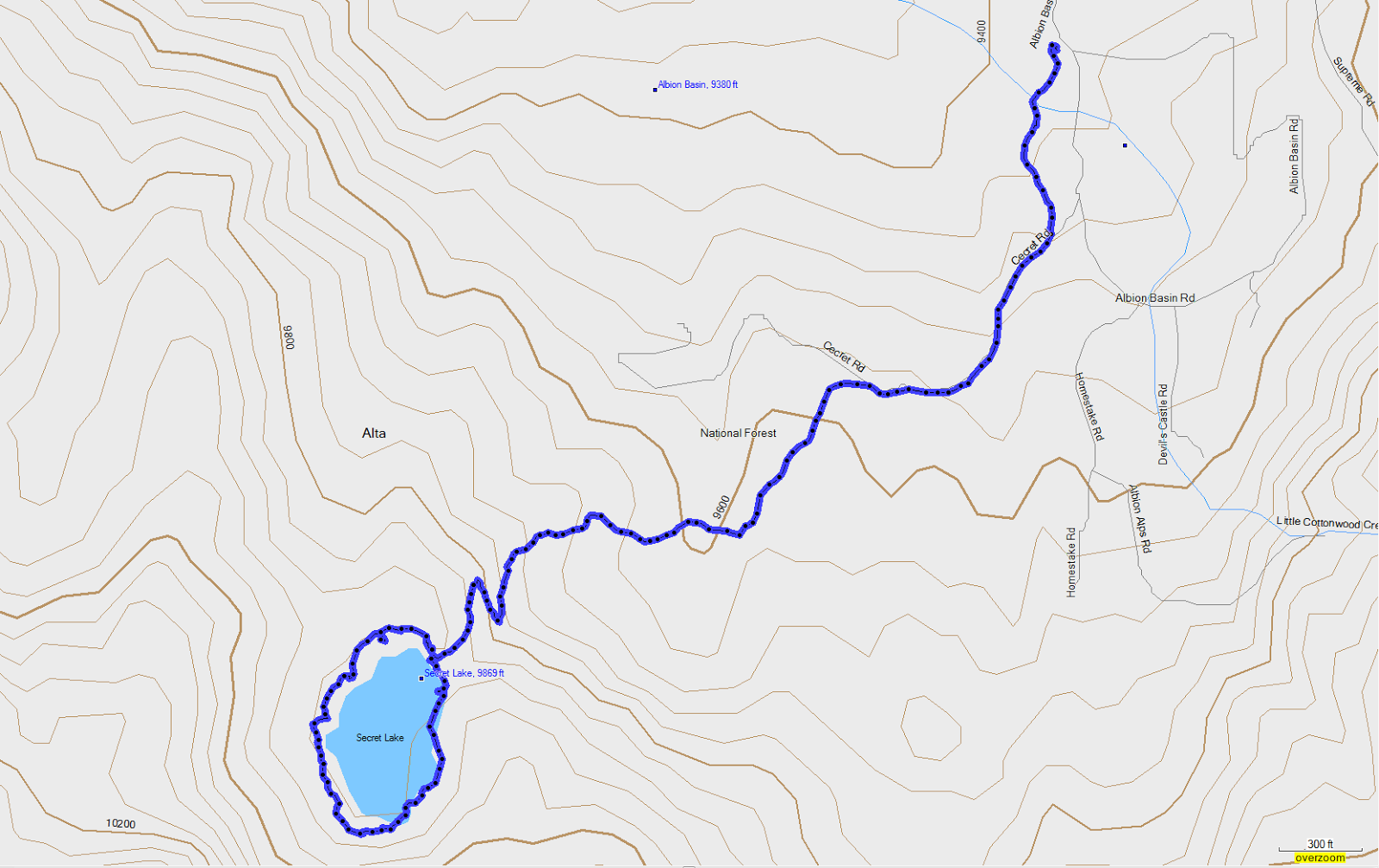 Trails Trekker: Cecret/Secret Lake Trail
