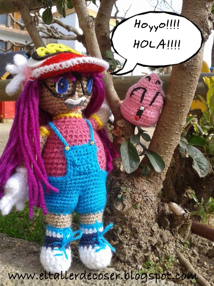 EL TALLER DE COSER: Dr. Slump - Arale y caca de la Arale
