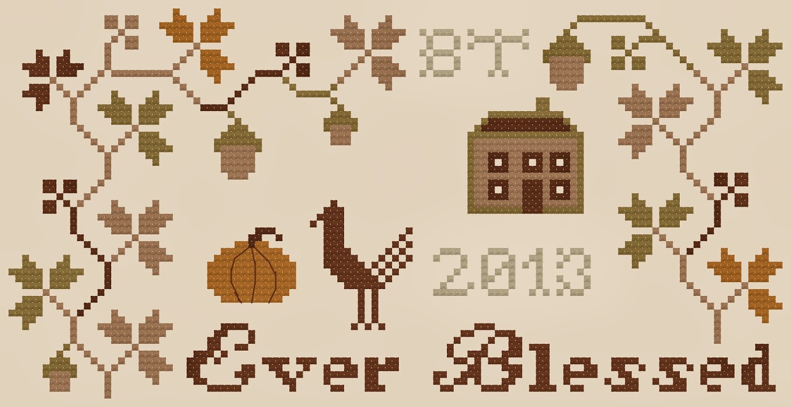 My Heartstring: *Ever Blessed* Free Chart and Stitch-Along