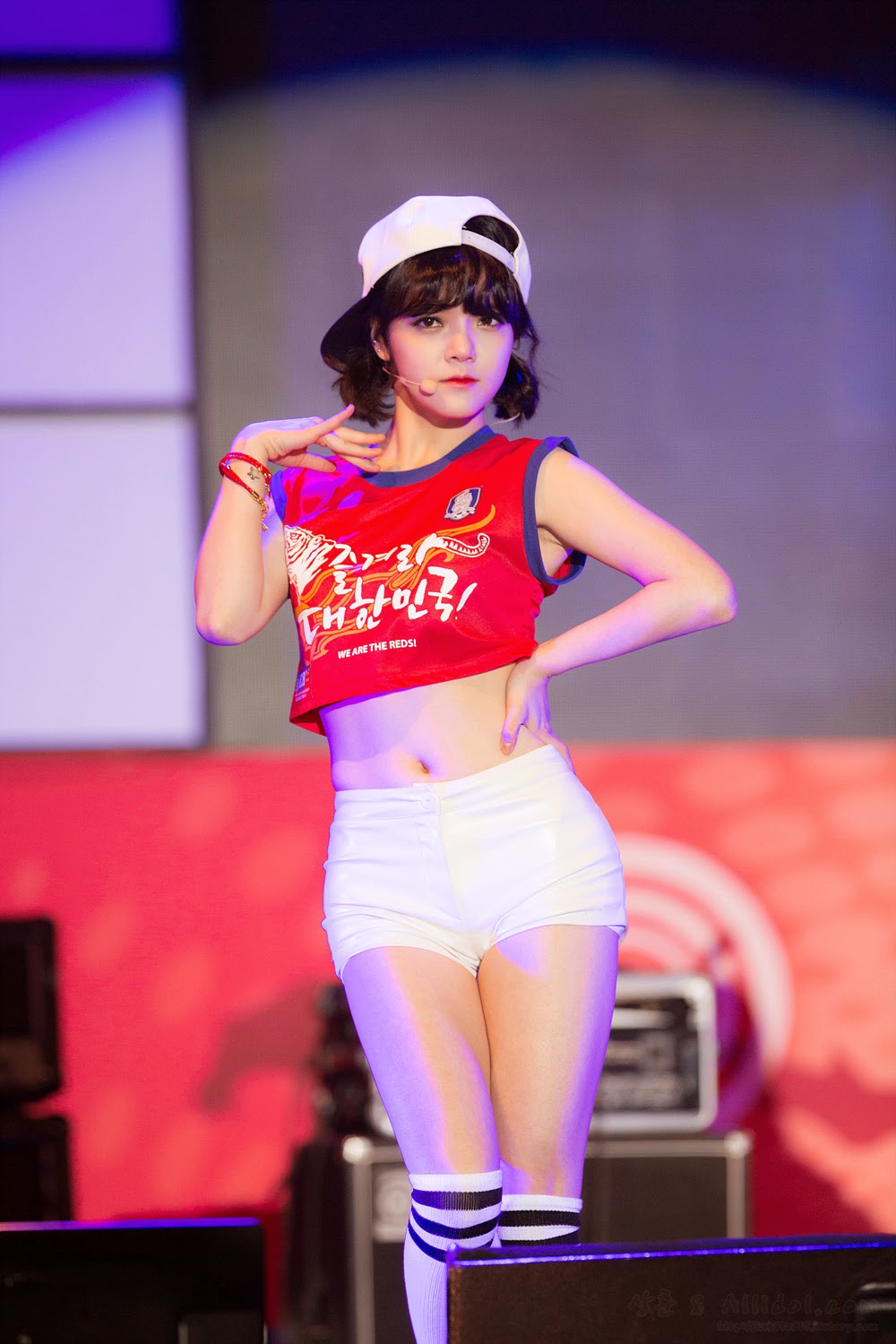 AOA 지민 양갈래머리+스냅백 - 인스티즈(instiz) 이슈 카테고리