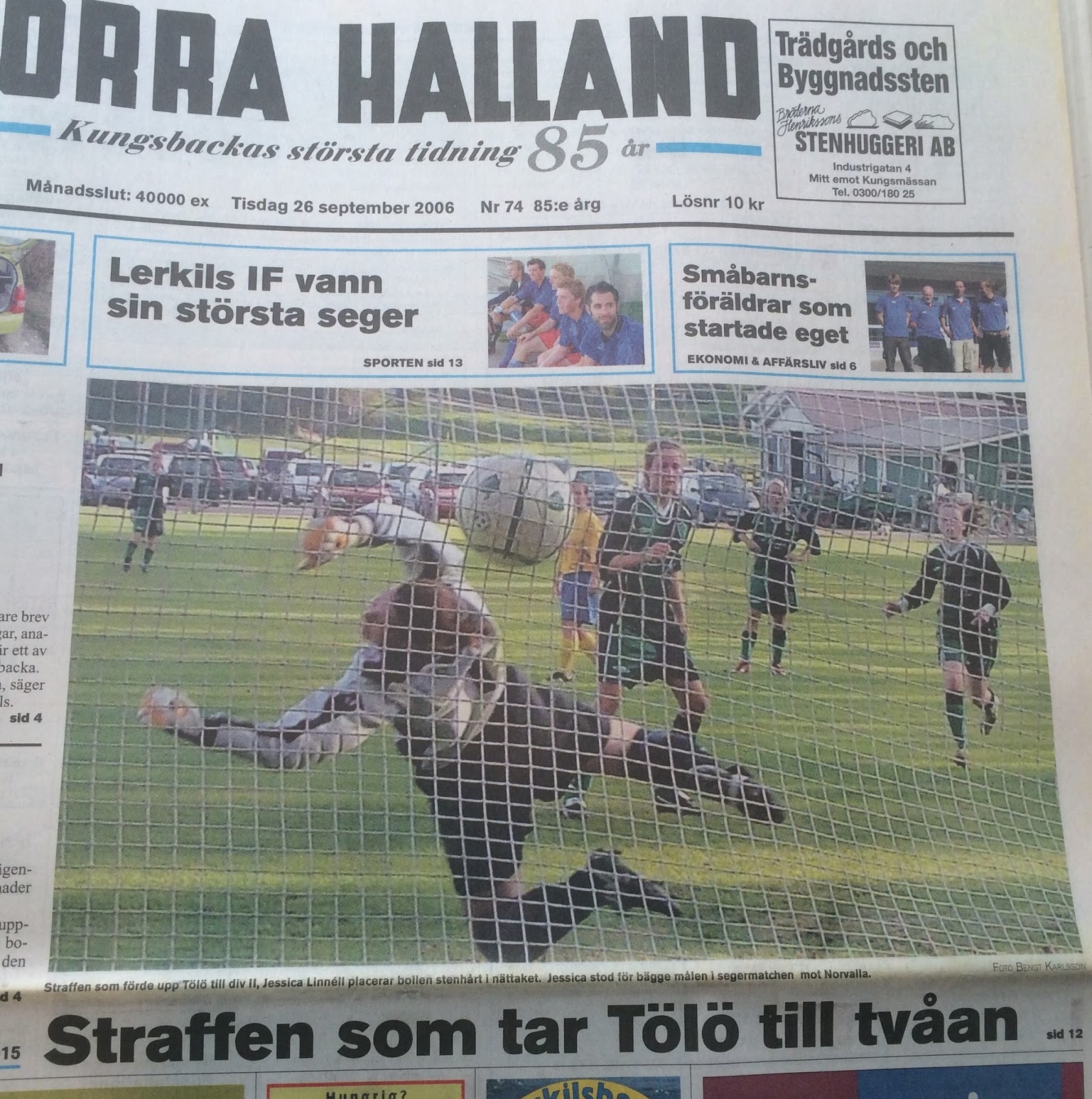 Norra Hallands jubileumsblogg: Del 72 av jubileumsbloggen med gamla ...