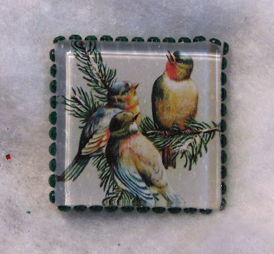 South Bay Studio: Blingy Bird Magnets