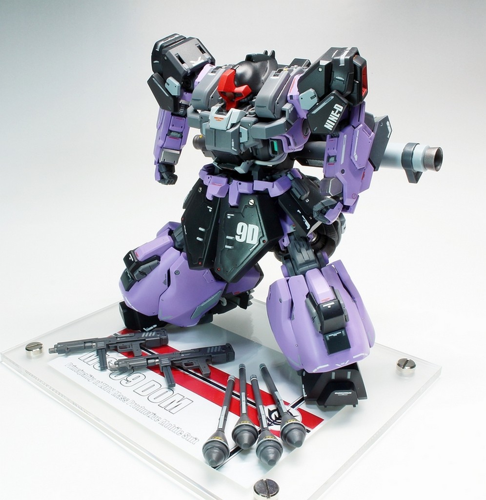 GKgundamkit Professional Modeller Blog: Custom Build: HGUC 1/144 Dom Custom
