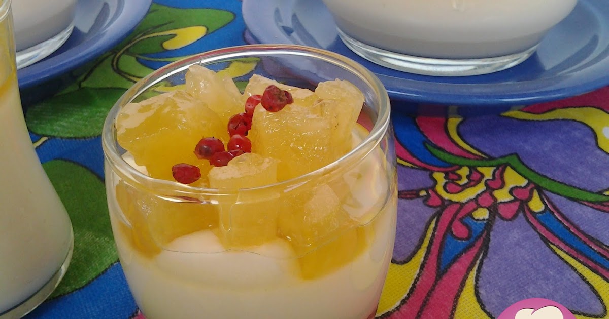 Brisando na Cozinha: Panna Cotta de coco com compota de abacaxi ...