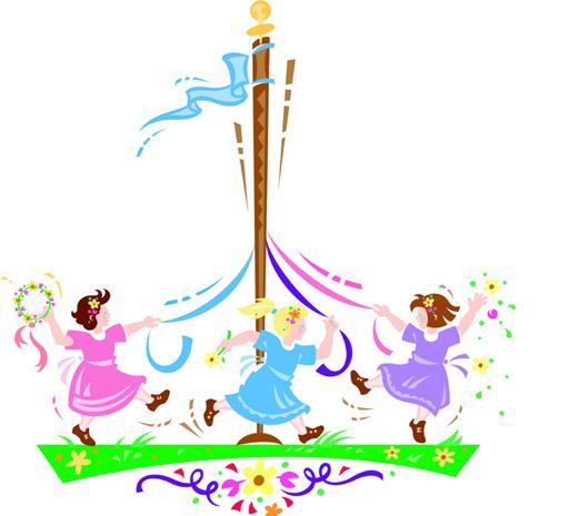 May Pole Clipart