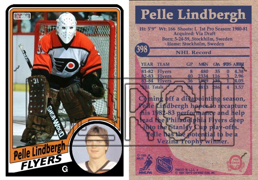 The Cardboard and Me: Lost Cards: Pelle Lindbergh