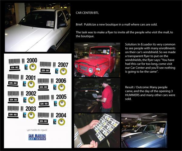 Simply Creative: Creative Uses of Car Stickers in Advertising