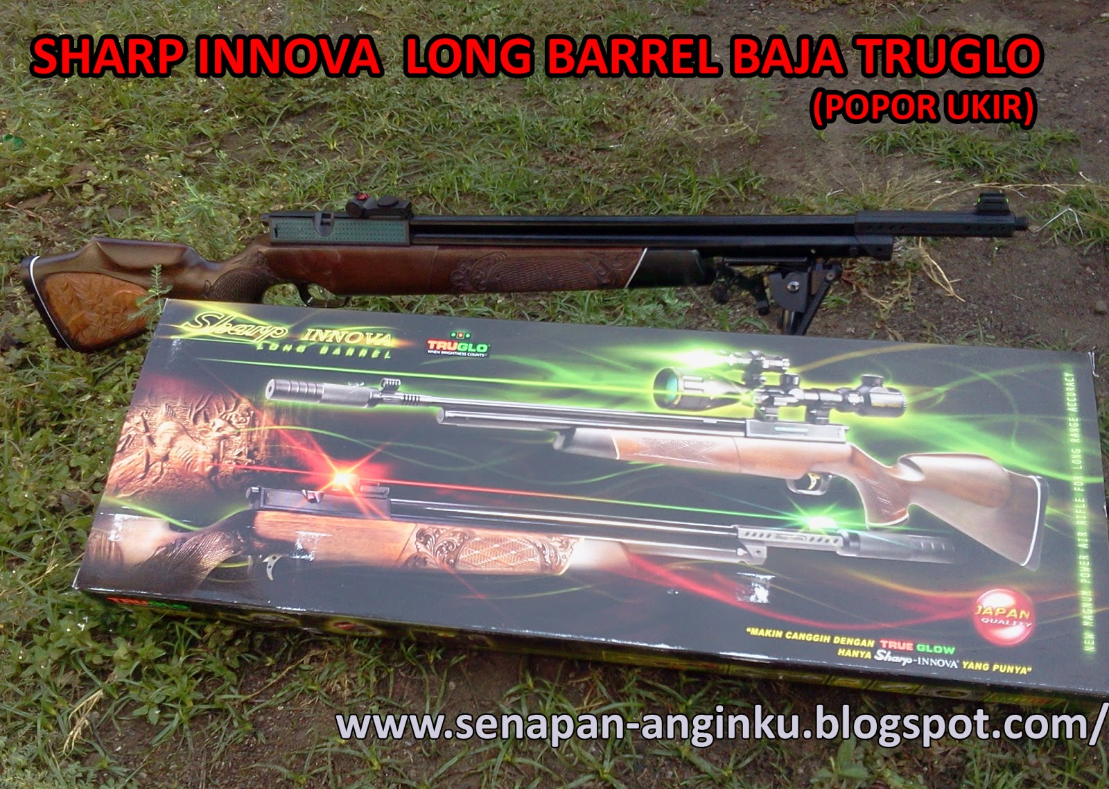 SHARP INNOVA LONG BARREL BAJA TRUGLO | produsen dan toko senapan angin