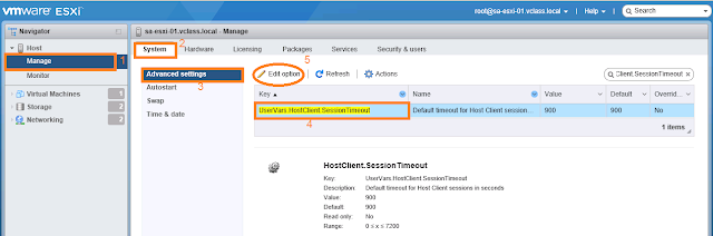Virtualization The Future Increase The Host Client Session Timeout In Vsphere 6 5