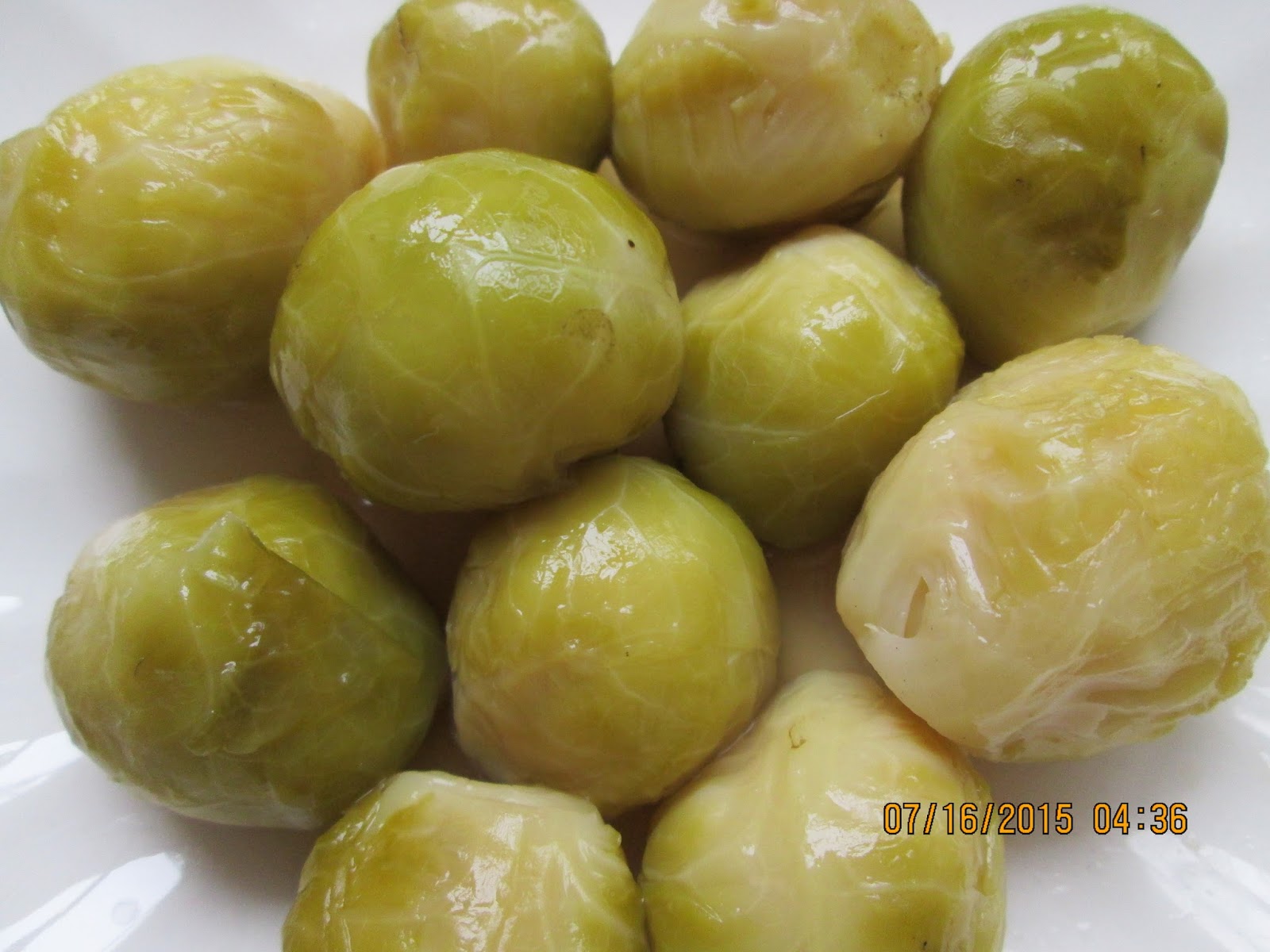 Recetas Saludables con Vegetales: COLES DE BRUCELAS O REPOLLITAS