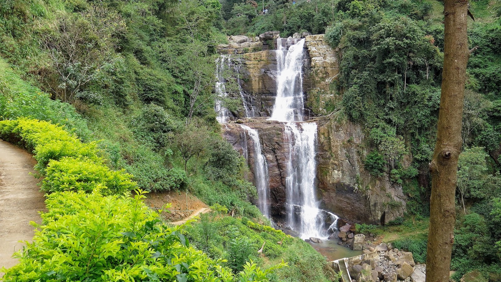 Safari Sri Lanka: Amazing Ramboda Falls - Sri Lanka