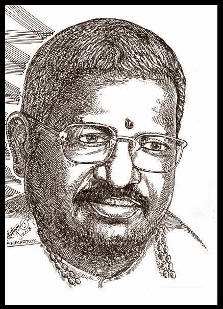 CHENNAI Animation Artist ANIKARTICK SKETCHES: ILAYARAJA Famous Known as ...