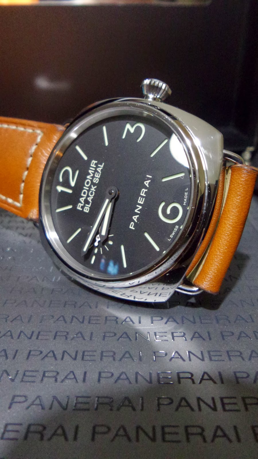 PANERAI PAM 183 RADIOMIR BLACK SEAL SERI "N" (SOLD)