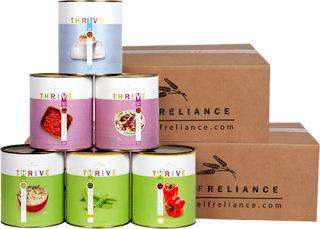 One Year Food Supply - Shelf Reliance Thrive Foods: 1 Year Essential ...
