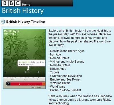 Click on: BBC'S BRITISH HISTORY TIMELINE.