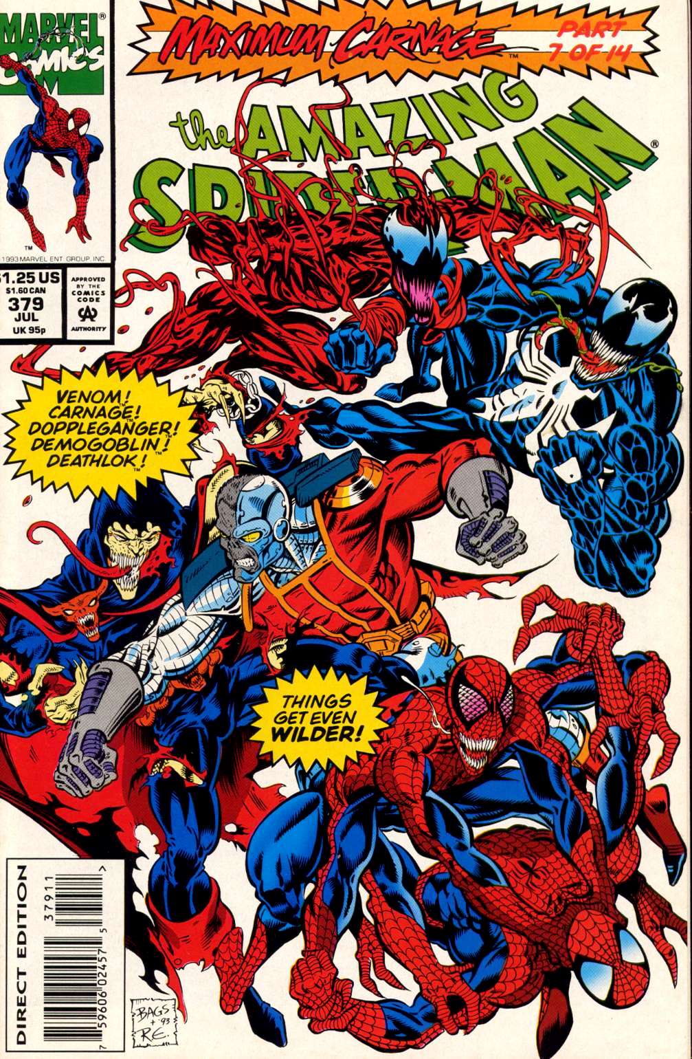 Read online Maximum Carnage comic - Issue #7